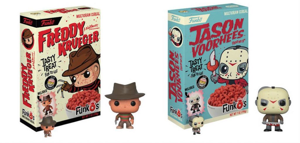 Freddy FunkO’s and Jason Voorhees FunkO’s are the bloody cereals you ...